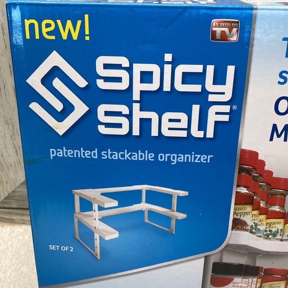 As Seen On TV | Kitchen | As Seen On Tv Spicy Shelf Patented Spice Rack ...